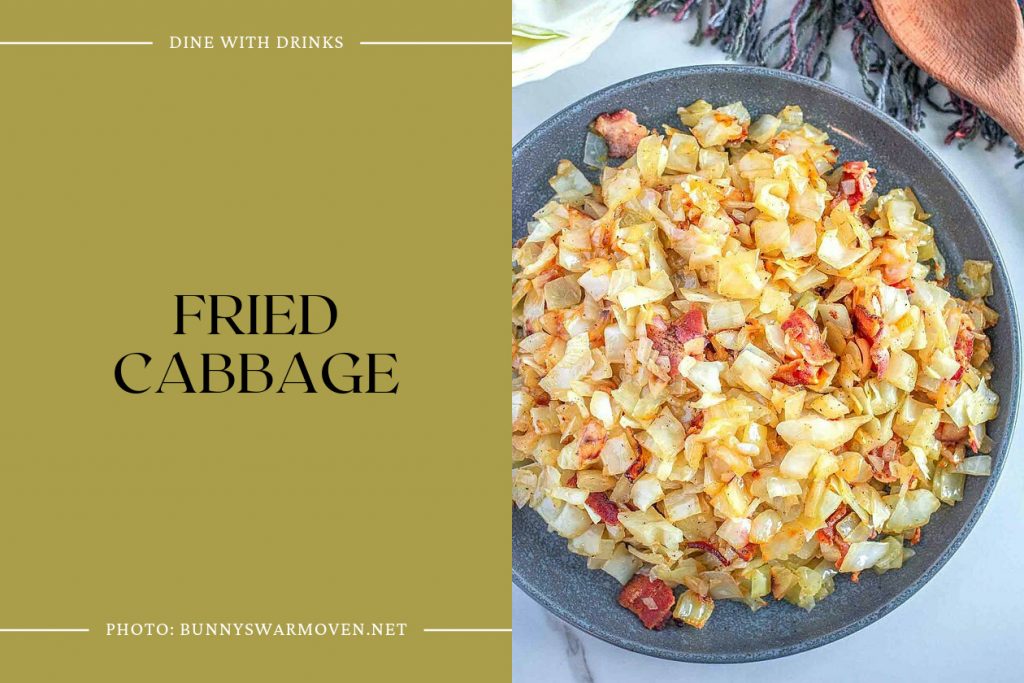 13 Fried Cabbage Recipes: Sizzling and Savory Delights! | DineWithDrinks
