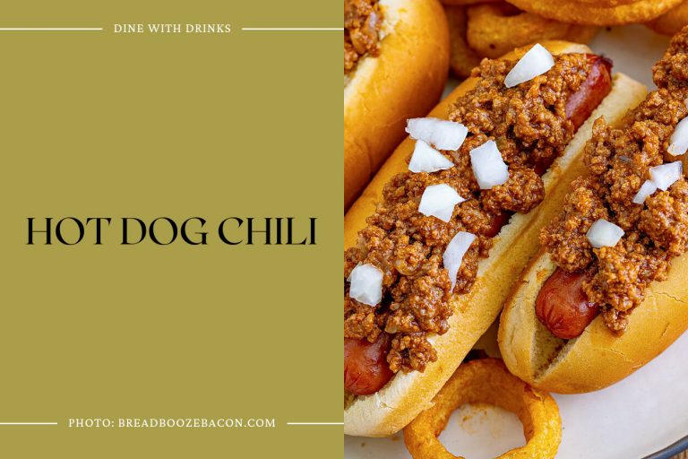 28 Hot Dog Chili Recipes That Will Make Your Mouth Water | DineWithDrinks