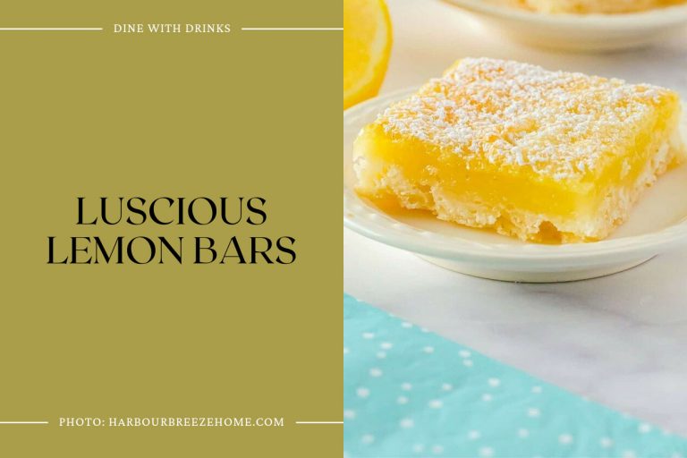 18 Lemon Bar Recipes to Satisfy Your Zesty Cravings! | DineWithDrinks