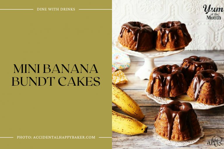 27 Mini Bundt Cake Recipes That Will Steal the Show! | DineWithDrinks