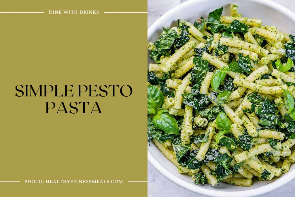 21 Pesto Pasta Recipes: Taste the Pesto-Splosion! | DineWithDrinks