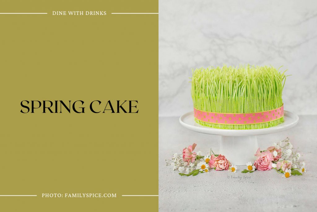 10 Spring Cake Recipes to Delight your Taste Buds! | DineWithDrinks