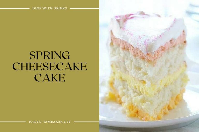 10 Spring Cake Recipes to Delight your Taste Buds! | DineWithDrinks