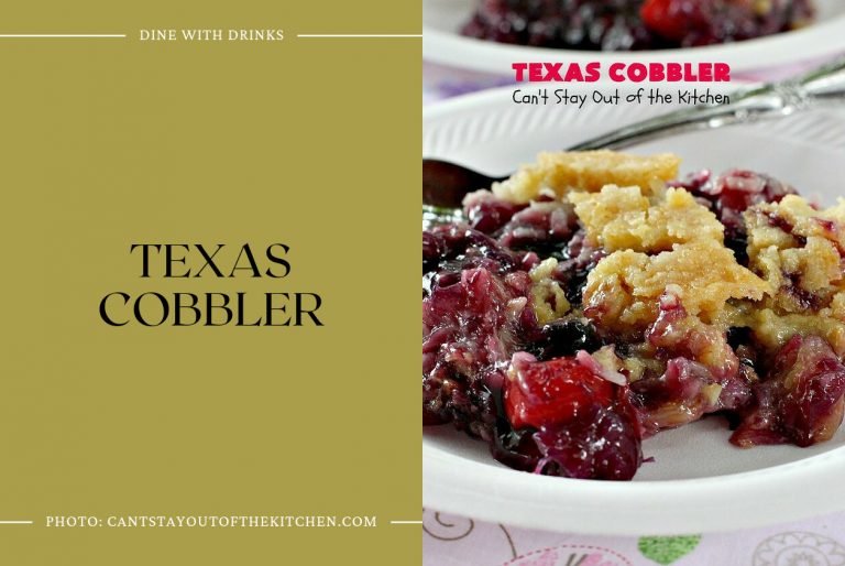14 Texas Dessert Recipes That'll Sweeten Your Day! | DineWithDrinks
